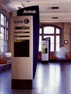 Amtrak's AcelaTM Station Signage - Industrial Designers Society of America
