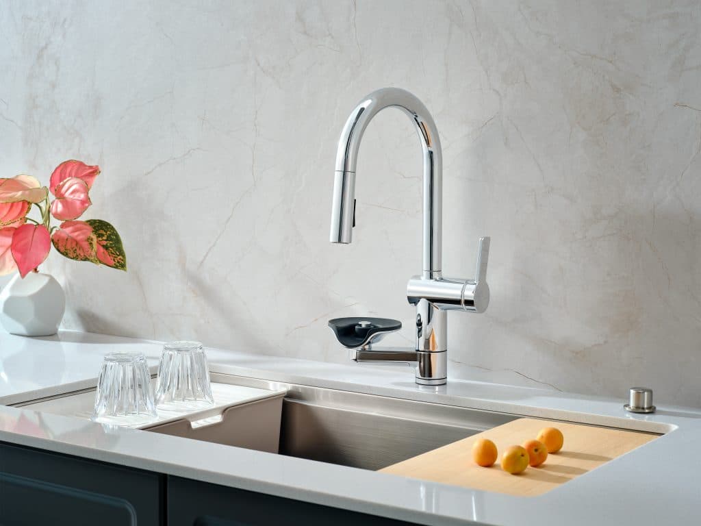 KOI Cup Rinsing Kitchen Faucet - Industrial Designers Society of America